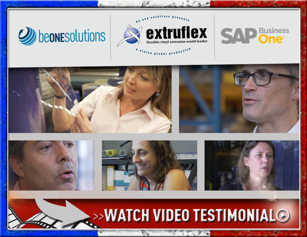 be one solutions successfully supports Extruflex | be one solutions
