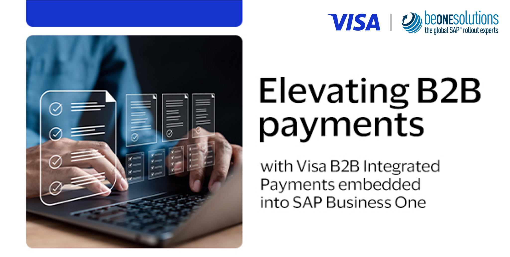 Elevating B2B Payments with Visa B2B Integrated Payments embedded into SAP Business One | be one ...